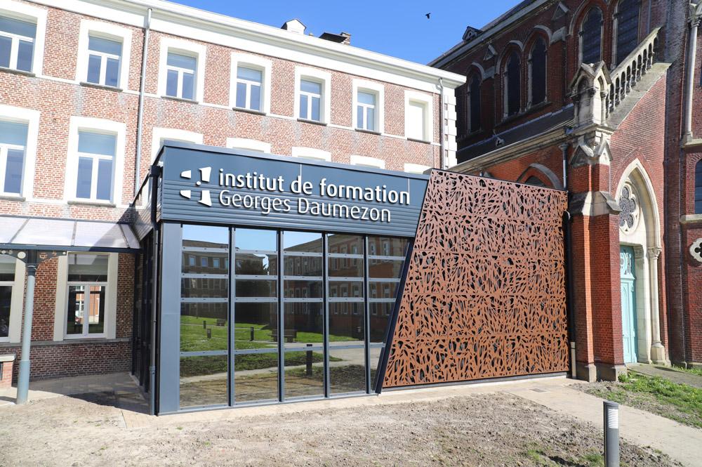 Inauguration des nouveaux locaux de l'Institut de Formation Georges ...